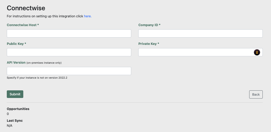 ConnectWise Manage Configuration Guide