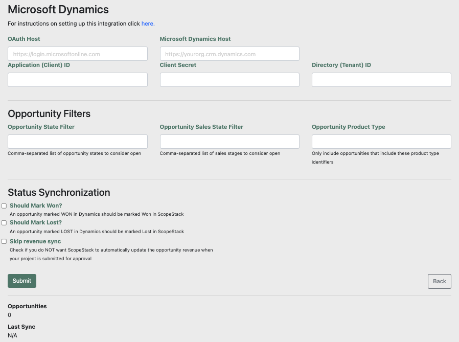 Microsoft Dynamics 365 Configuration Guide