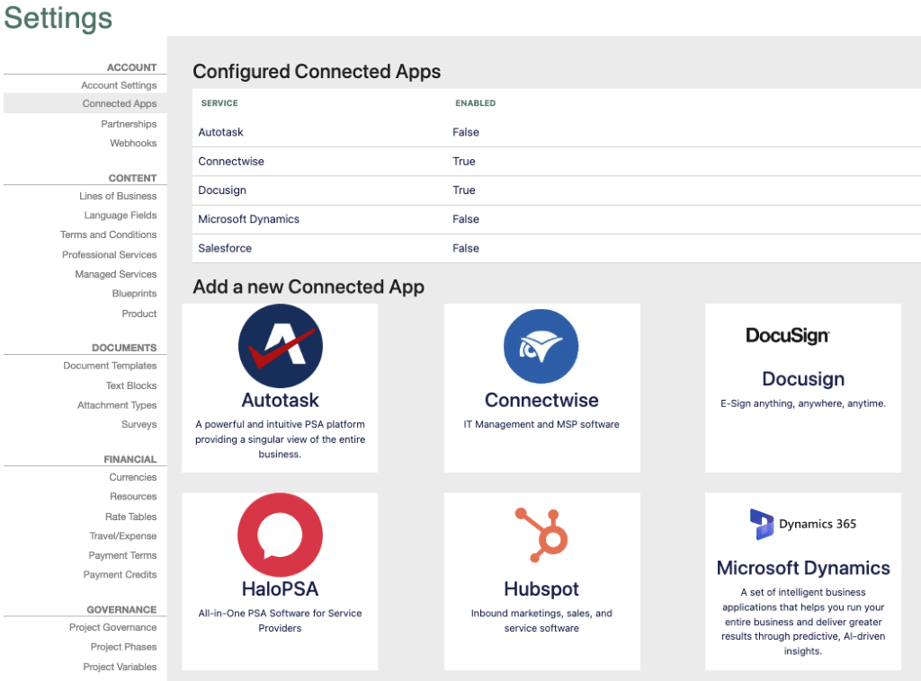 DocuSign Configuration Guide